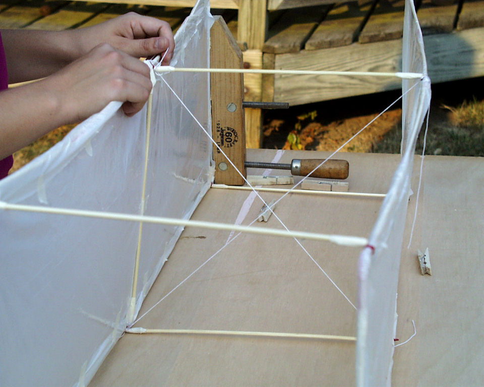 Making the Not Quite Wright Kite