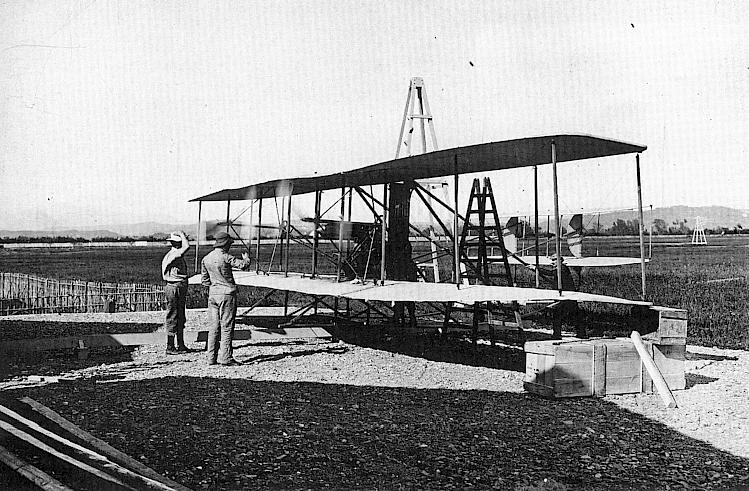 With the Wright Brothers in America