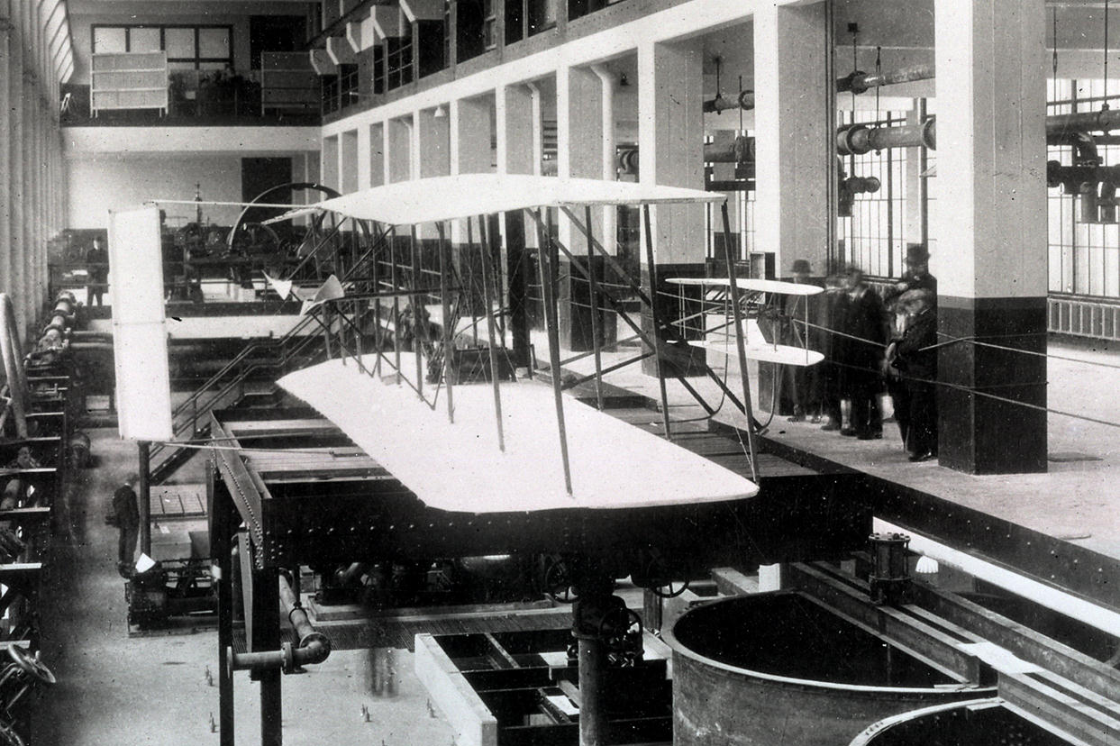 the wright brothers display